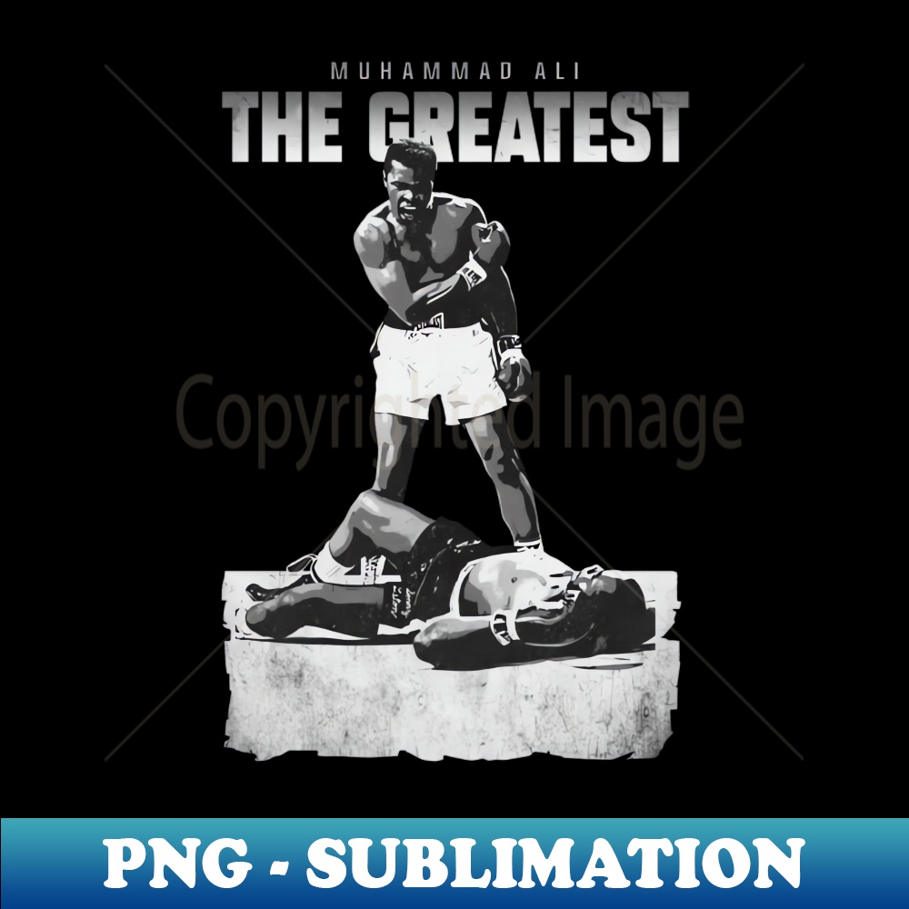 Muhammad Ali Classic Artwork III - PNG Transparent Digital D - Inspire ...