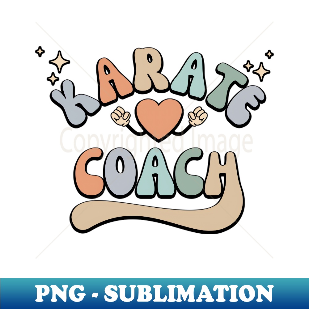 Retro Karate Coach Vintage 70s Style - Elegant Sublimation P - Inspire ...
