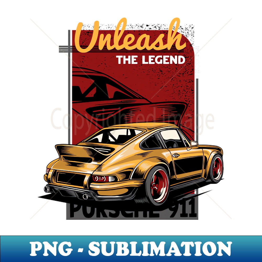 Porsche 911 - Modern Sublimation PNG File - Boost Your Succe | Inspire Uplift
