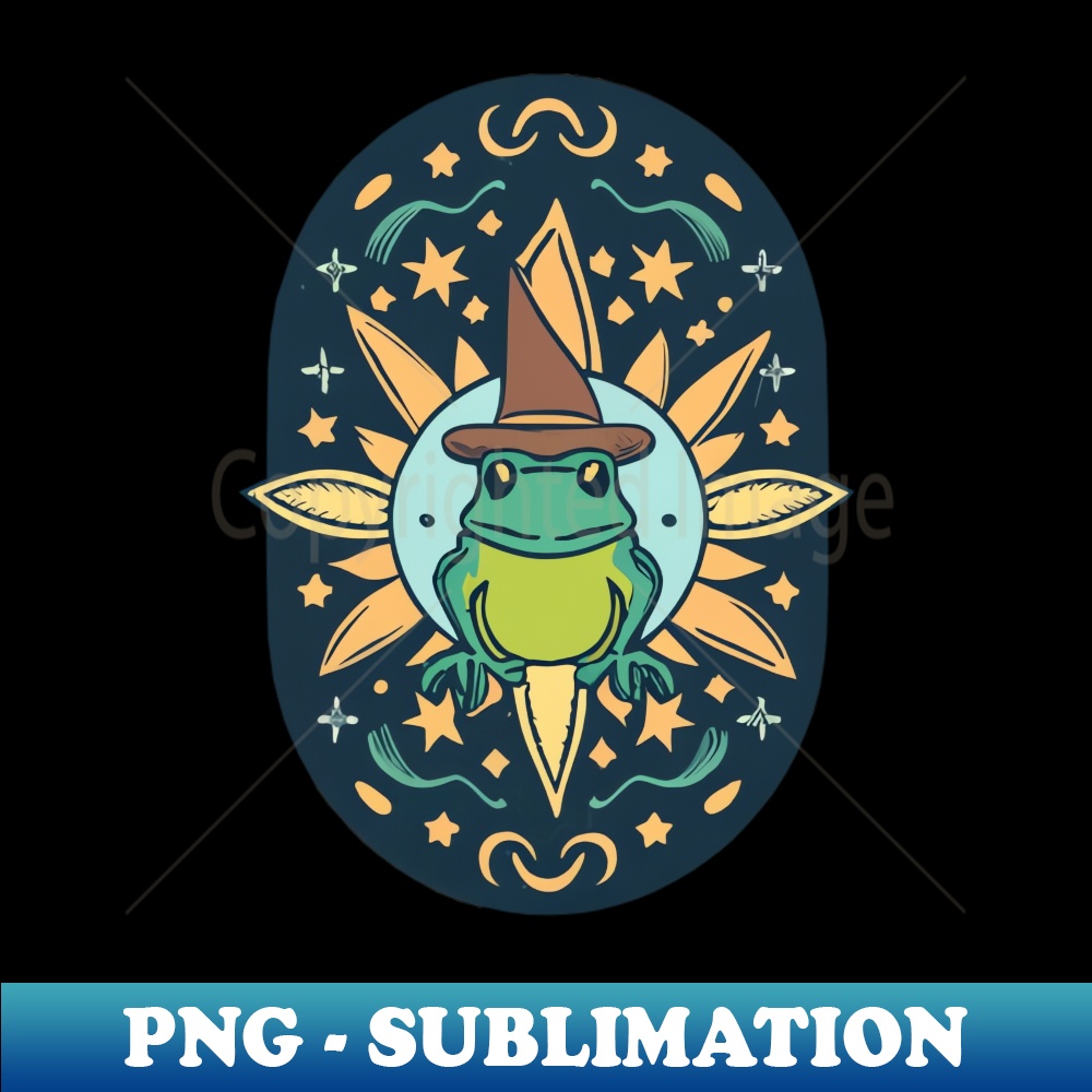 Wizard Frog - Toad - PNG Transparent Digital Download File f - Inspire ...