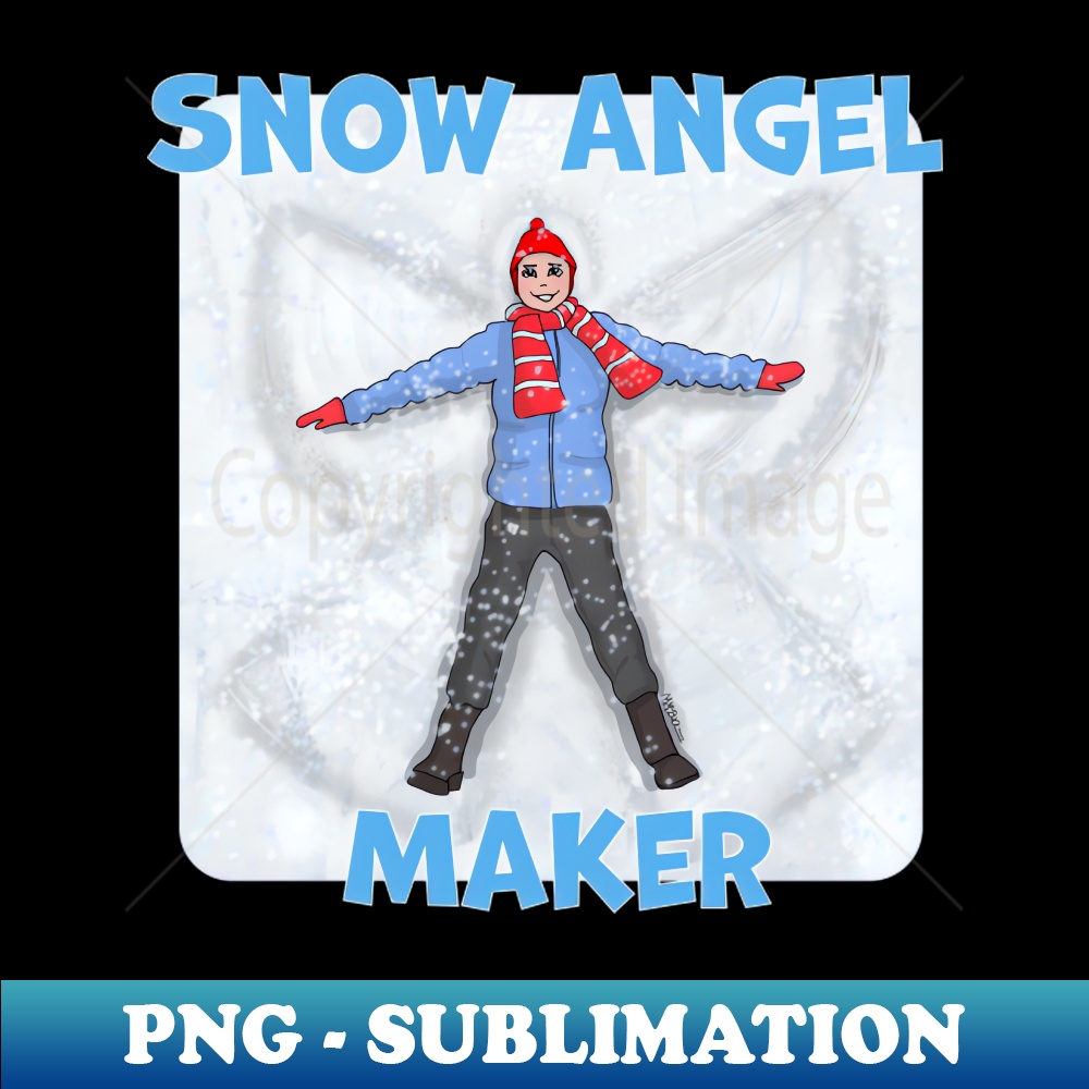 Snow Angel Maker - PNG Transparent Digital Download File for - Inspire ...