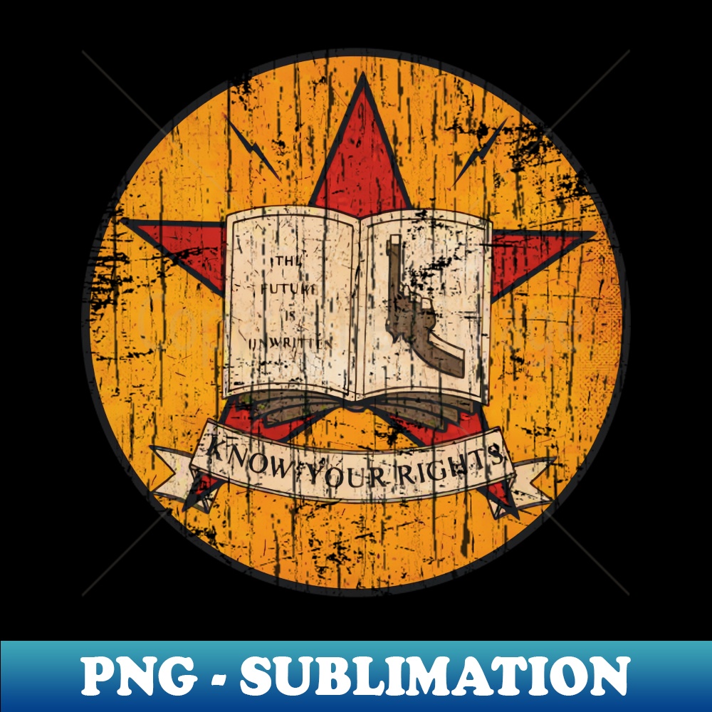 The Clash Know Your Rights 1979 - Professional Sublimation D | Inspire ...