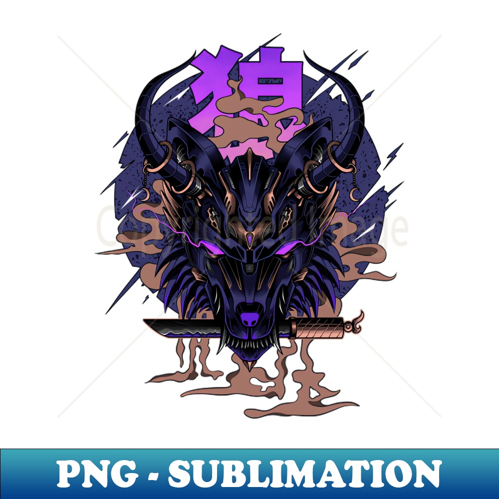 Mecha Wolf - PNG Sublimation Digital Download - Bold & Eye-c | Inspire ...