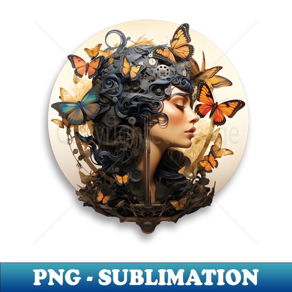 Metamorphosis of Elegance Women Enveloped in Butterflies - P - Inspire ...