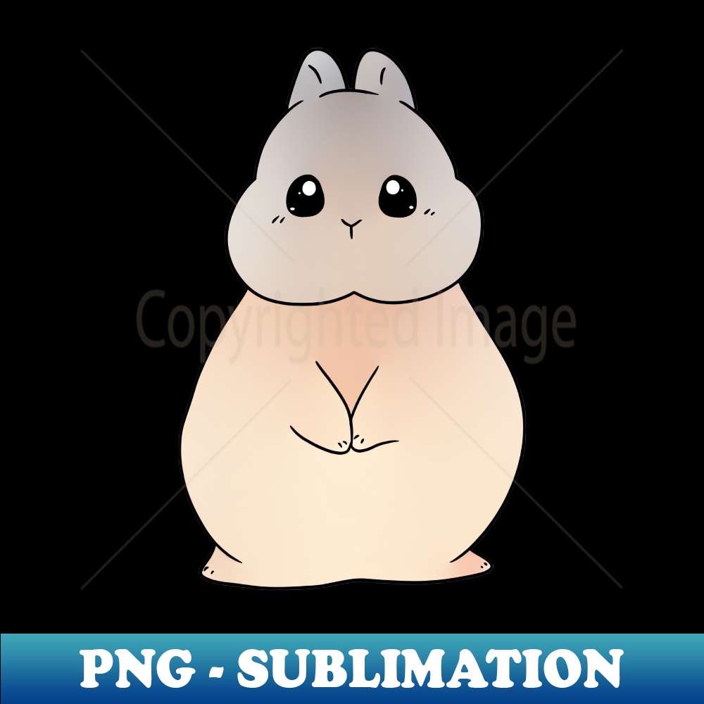 Standing Frozen Fat Rabbit Sean the Netherland Dwarf Bunni | Inspire Uplift
