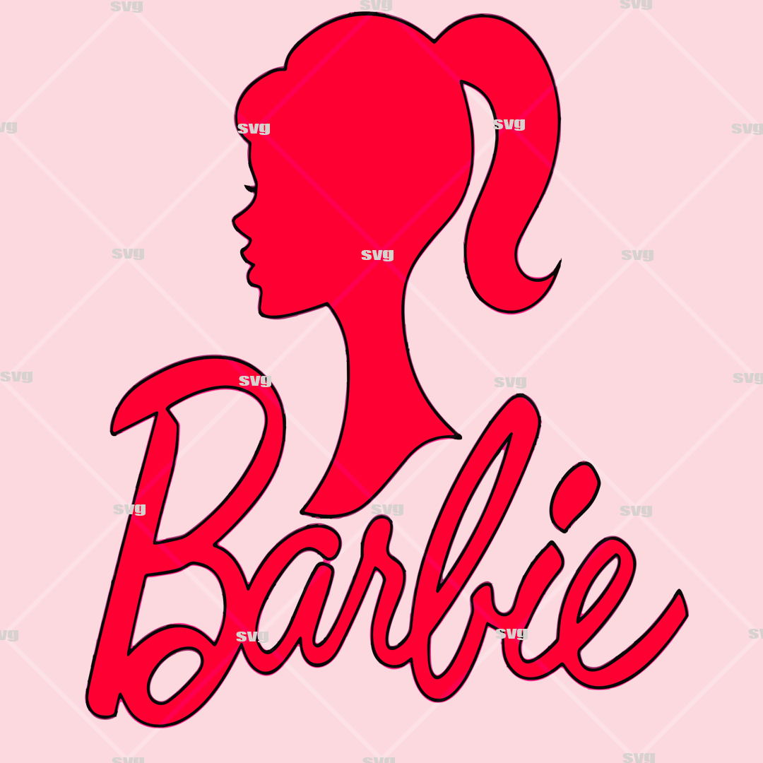 Barbie Logo svg png , digital download svg | Inspire Uplift