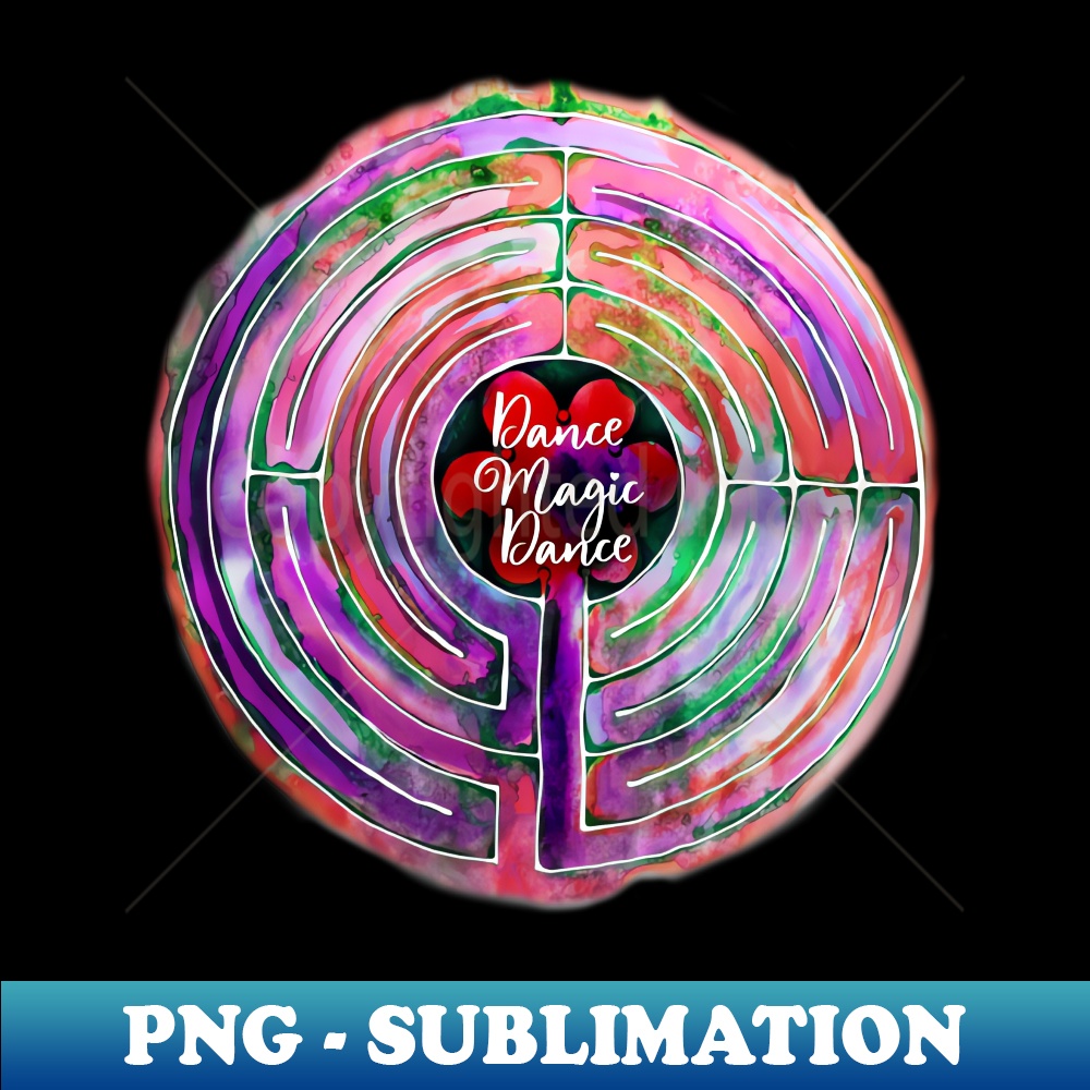 Labyrinth Dance Magic Dance - Signature Sublimation PNG File | Inspire ...