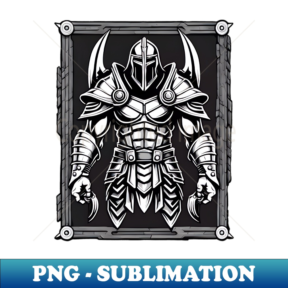 dark-warrior-knight - Aesthetic Sublimation Digital File - I | Inspire ...