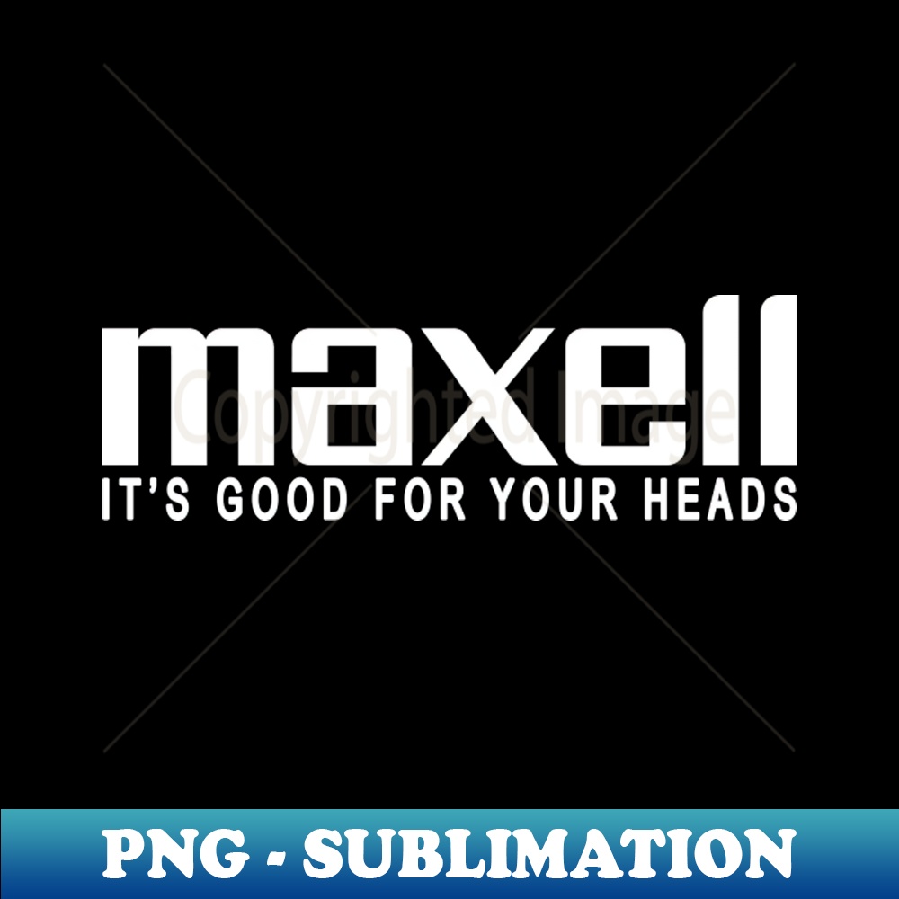 Vintage Maxell Logo - Sublimation-Ready PNG File - Revolutio | Inspire ...