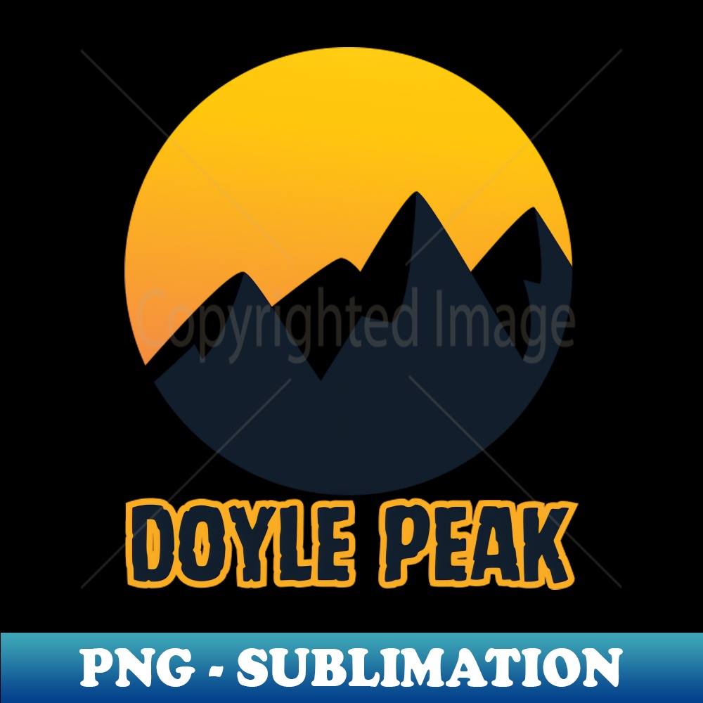 Doyle Peak - PNG Transparent Sublimation Design - Bold & Eye | Inspire ...