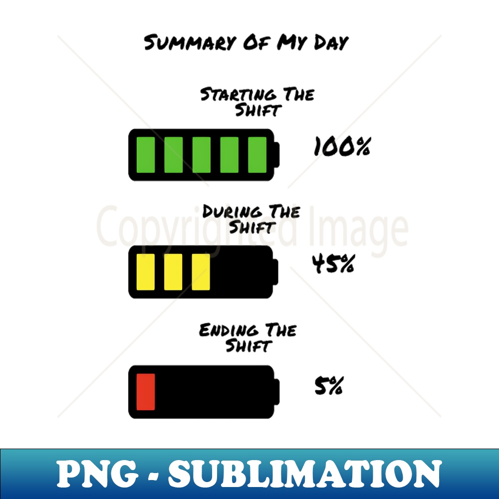 Charge Bars Summary of a Days Work - High-Quality PNG Sublim | Inspire ...