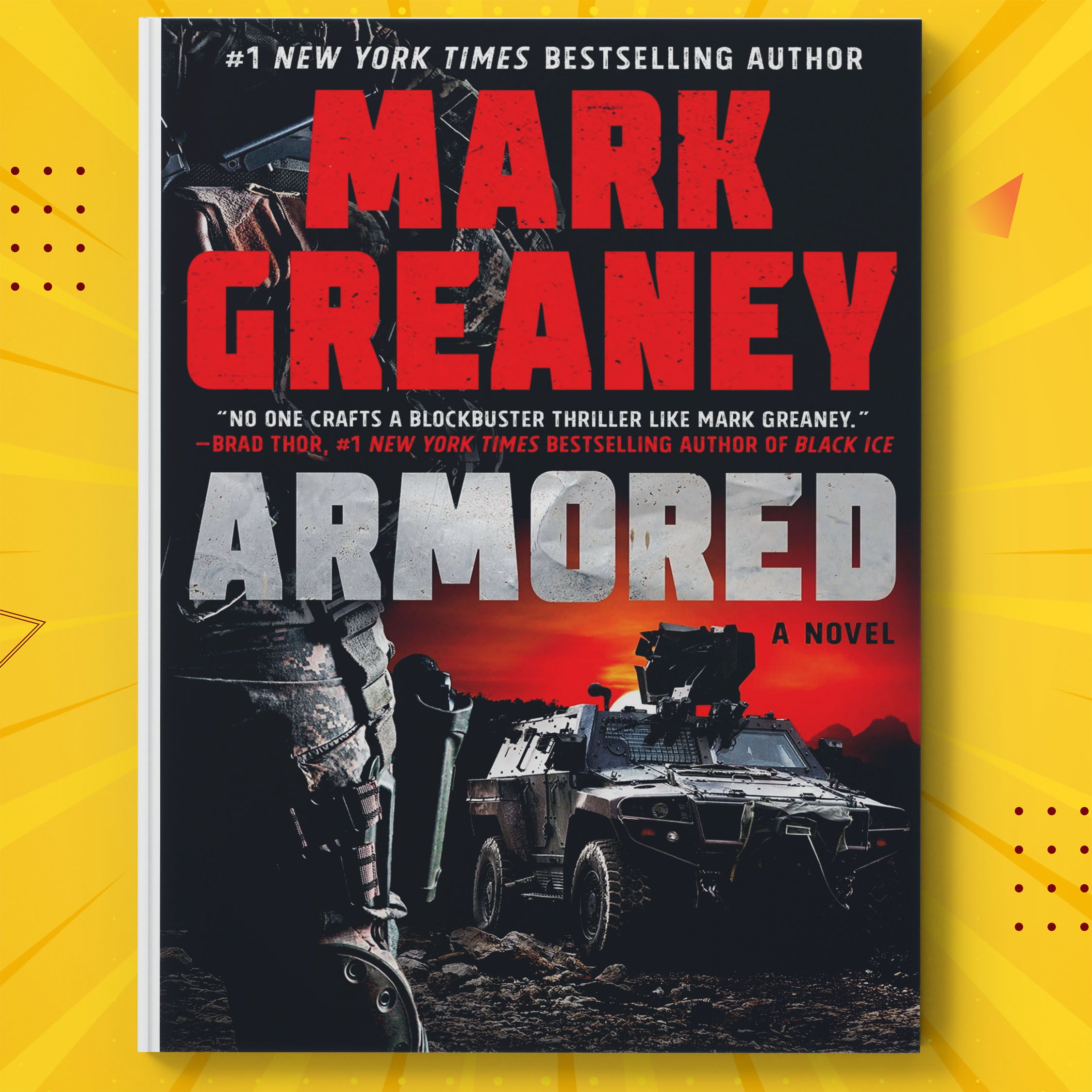 Armored Joshua Duffy Book 1 by Mark Greaney | Inspire Uplift