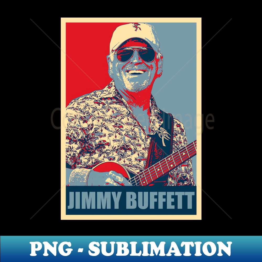 Rest In Peace Jimmy Buffett - Modern Sublimation PNG File - - Inspire ...