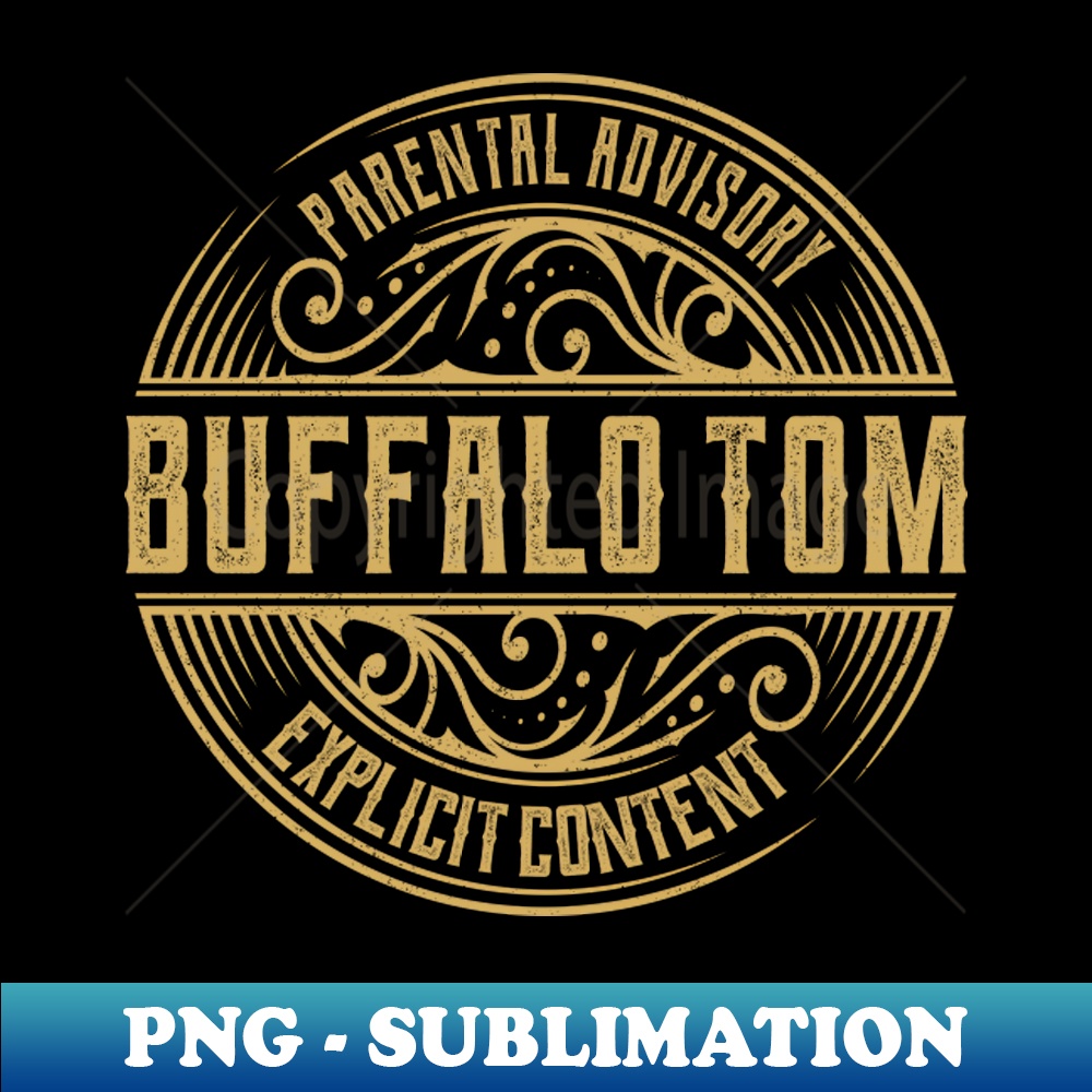 Buffalo Tom Vintage Ornament - Artistic Sublimation Digital | Inspire ...