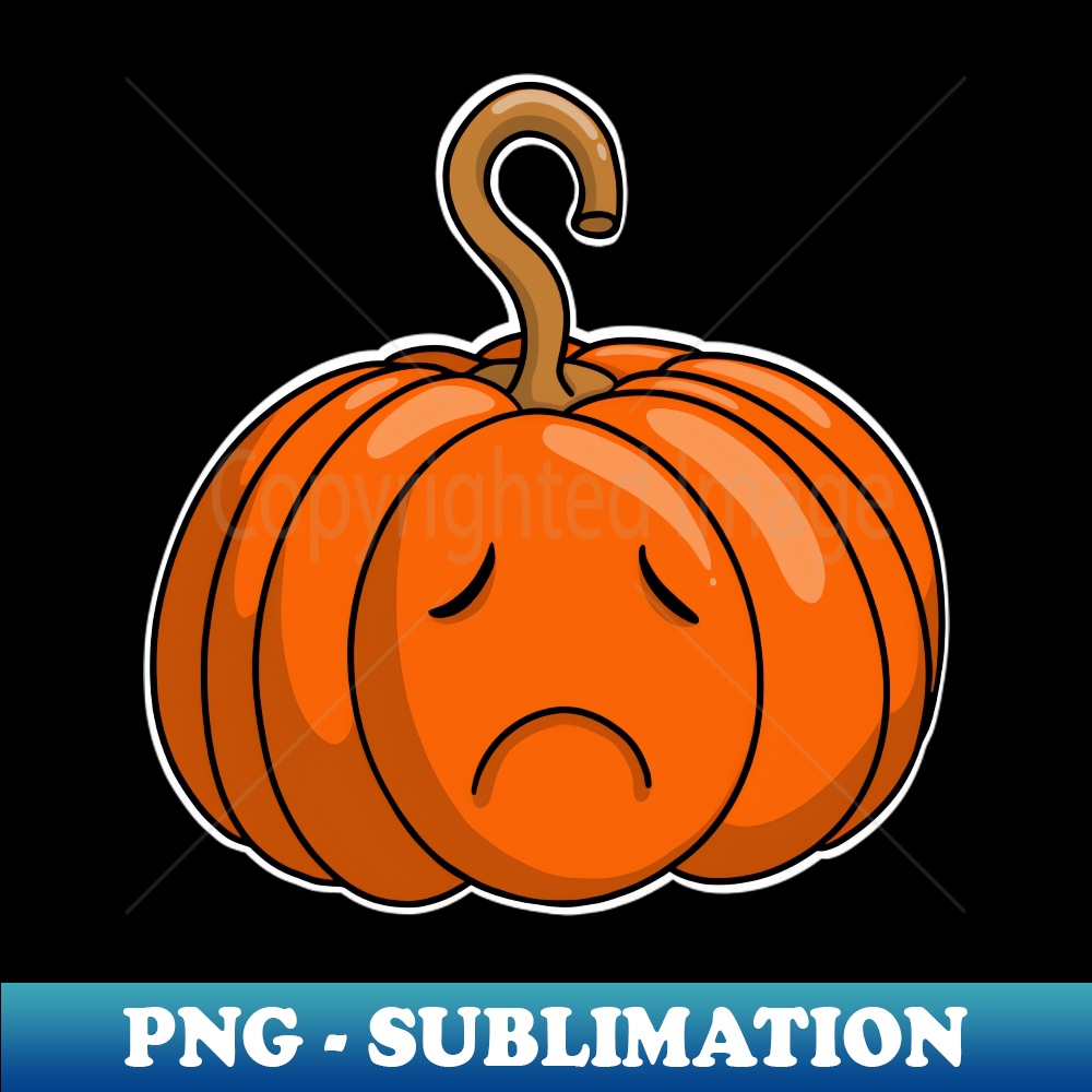 Sad Pumpkin - PNG Sublimation Digital Download - Spice Up Yo | Inspire ...