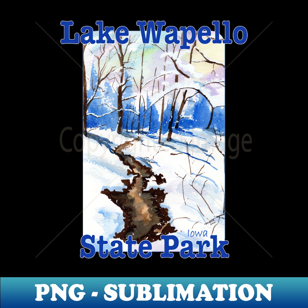 Lake Wapello State Park Iowa - High-Quality PNG Sublimation | Inspire ...