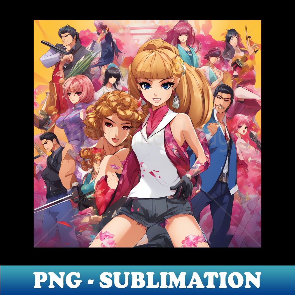 Manga Madness Colorful Anime Girl - Special Edition Sublimat | Inspire ...