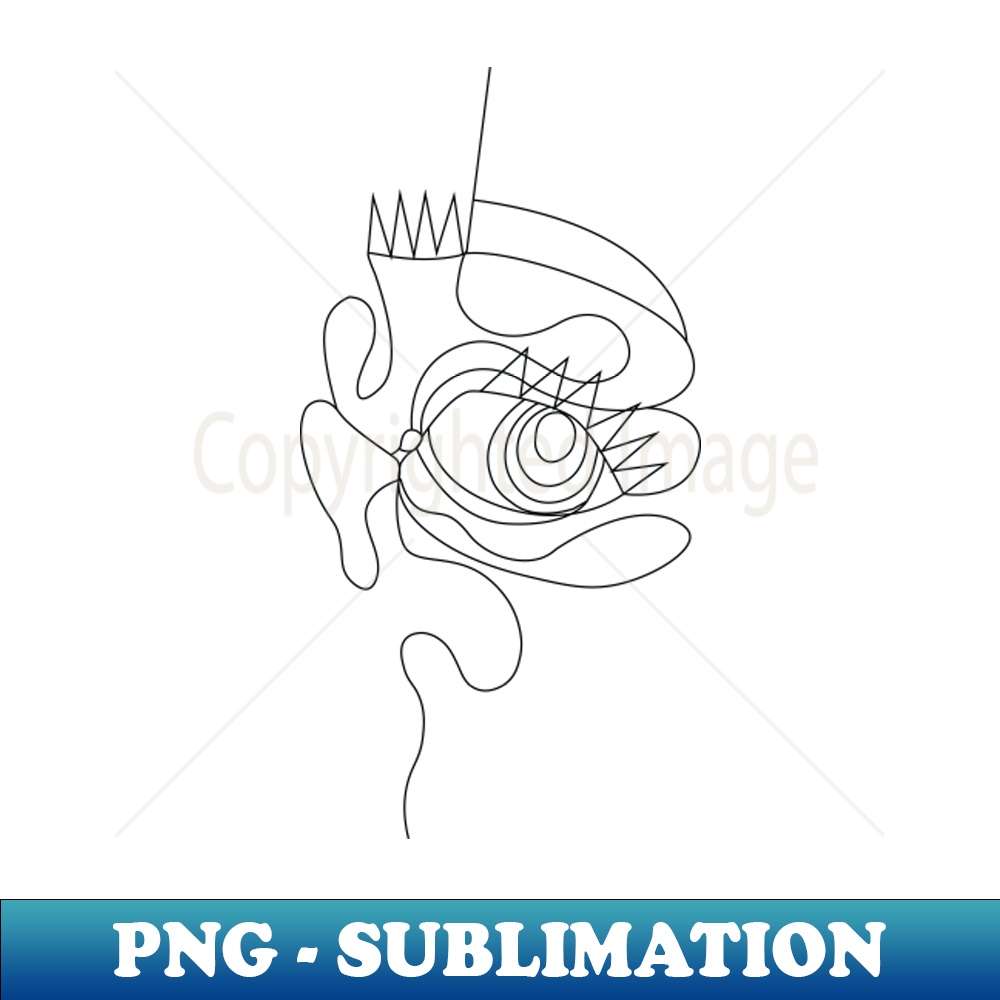 Eye line art drawing design - Creative Sublimation PNG Downl - Inspire ...