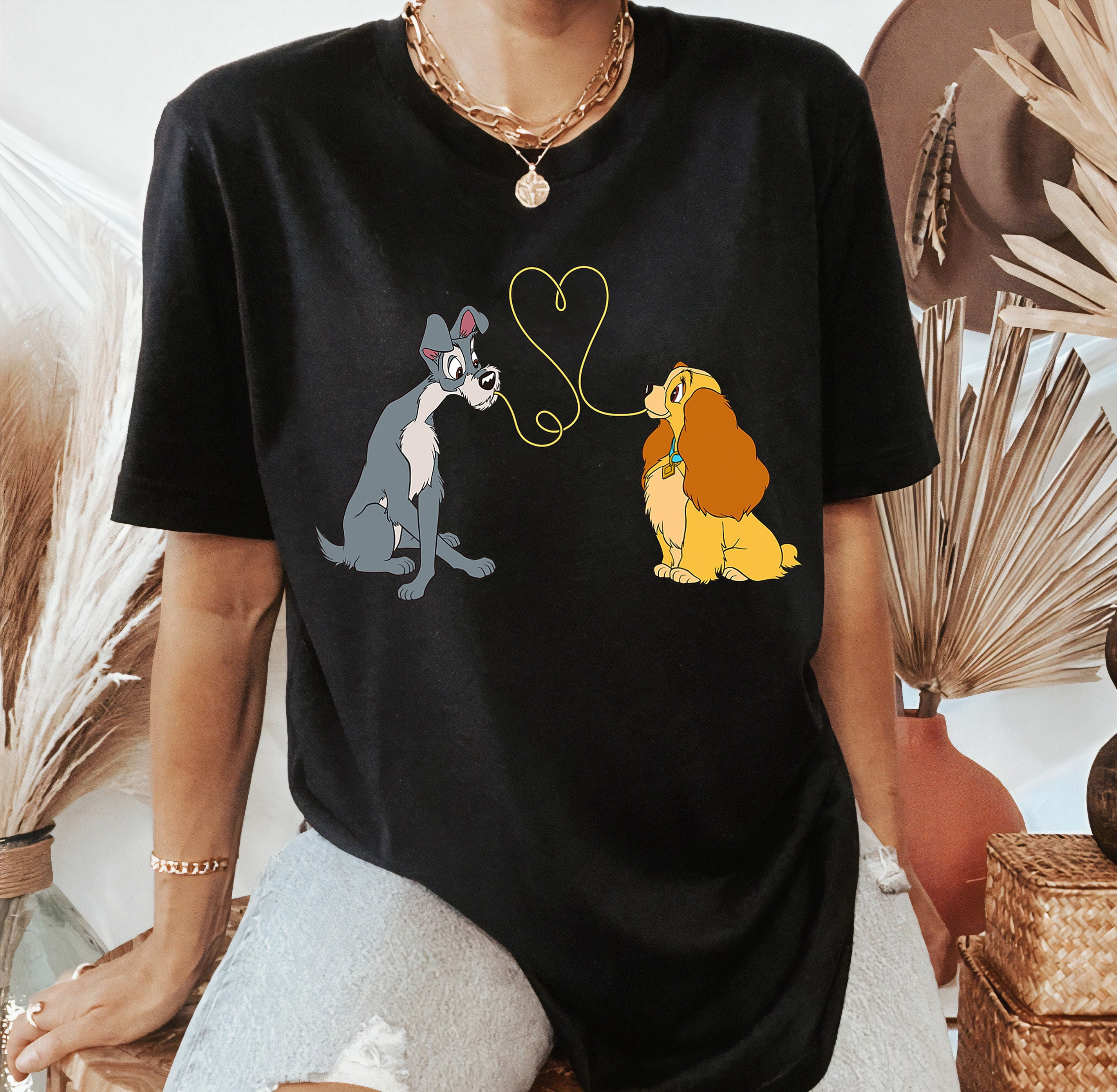 Disney Lady and The Tramp Bella Notte TShirt, Disneyland Fam - Inspire ...