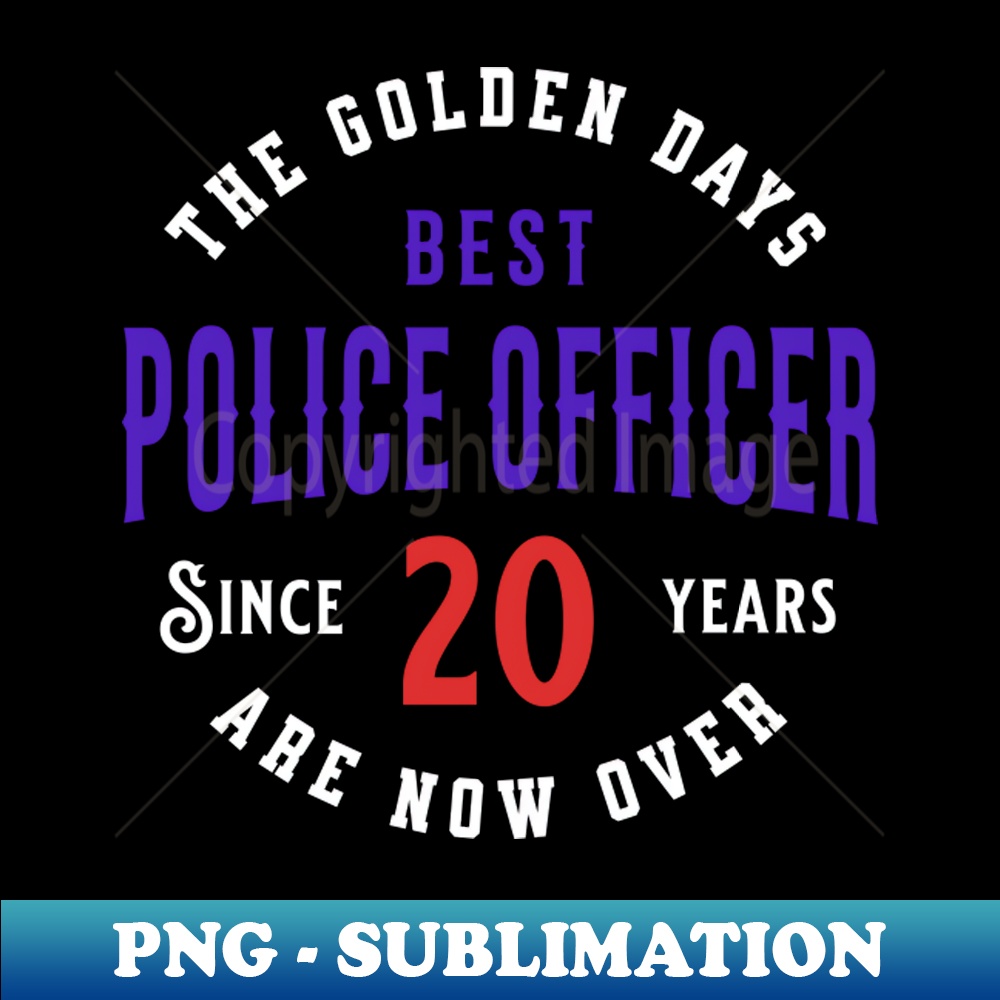 Police Officer - Trendy Sublimation Digital Download - Spice | Inspire ...