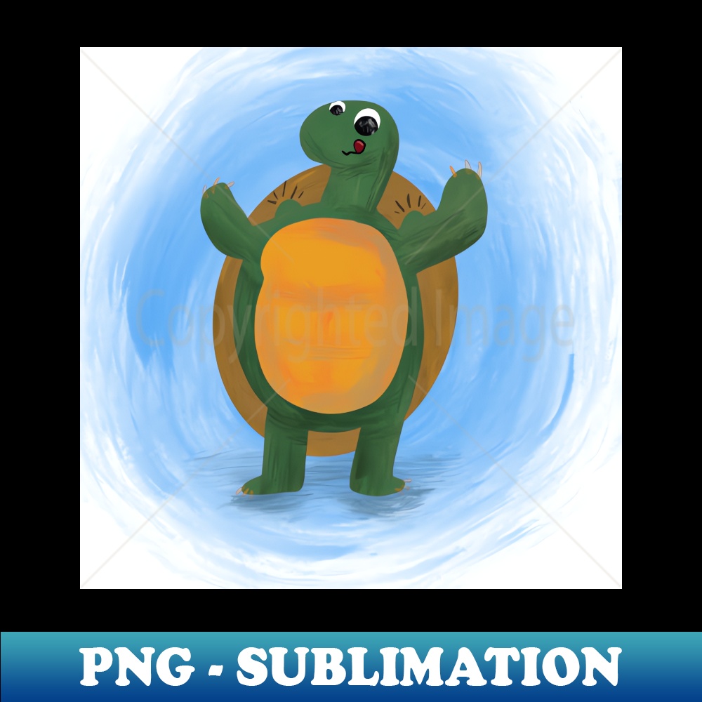 Strong turtle - PNG Transparent Sublimation Design - Perfect | Inspire ...