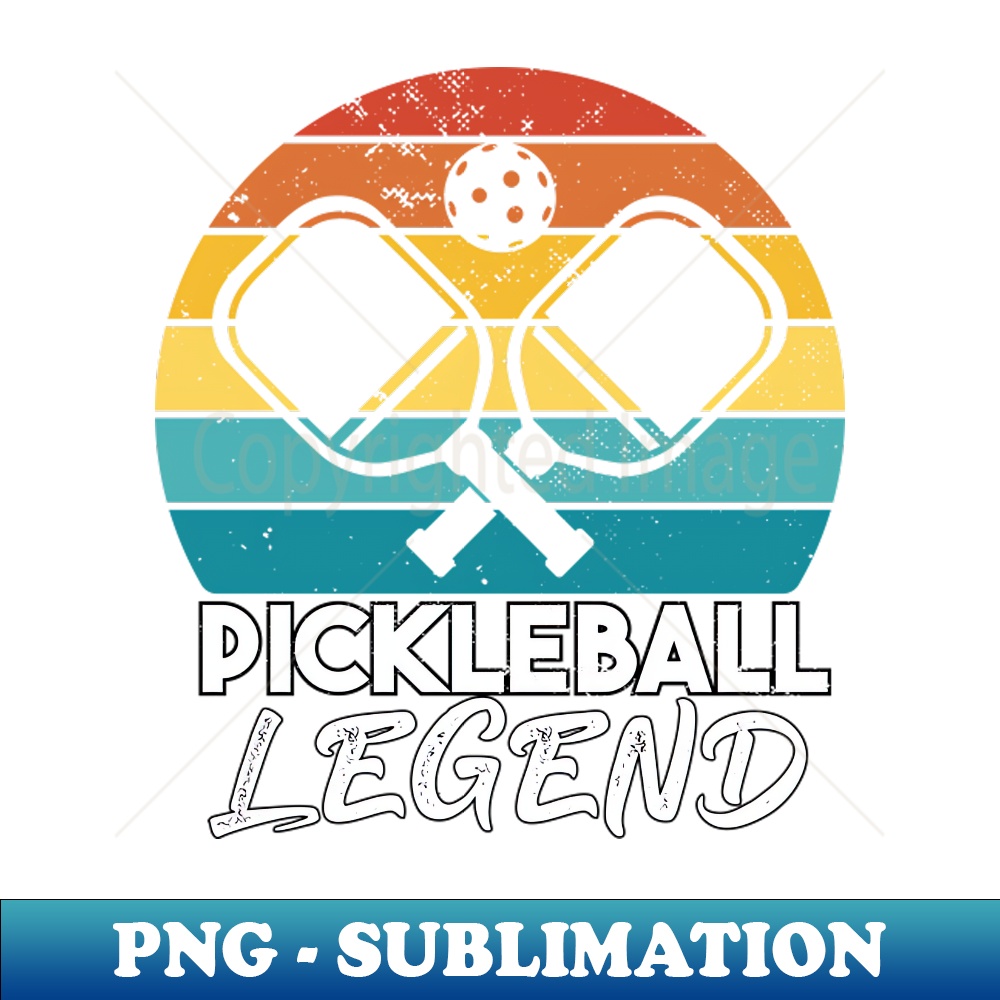 Pickleball Legend - PNG Transparent Digital Download File fo - Inspire ...