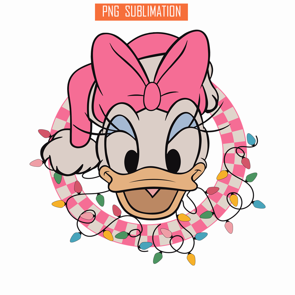Daisy Pink Christmas SVG PNG DXF EPS JPG - Inspire Uplift