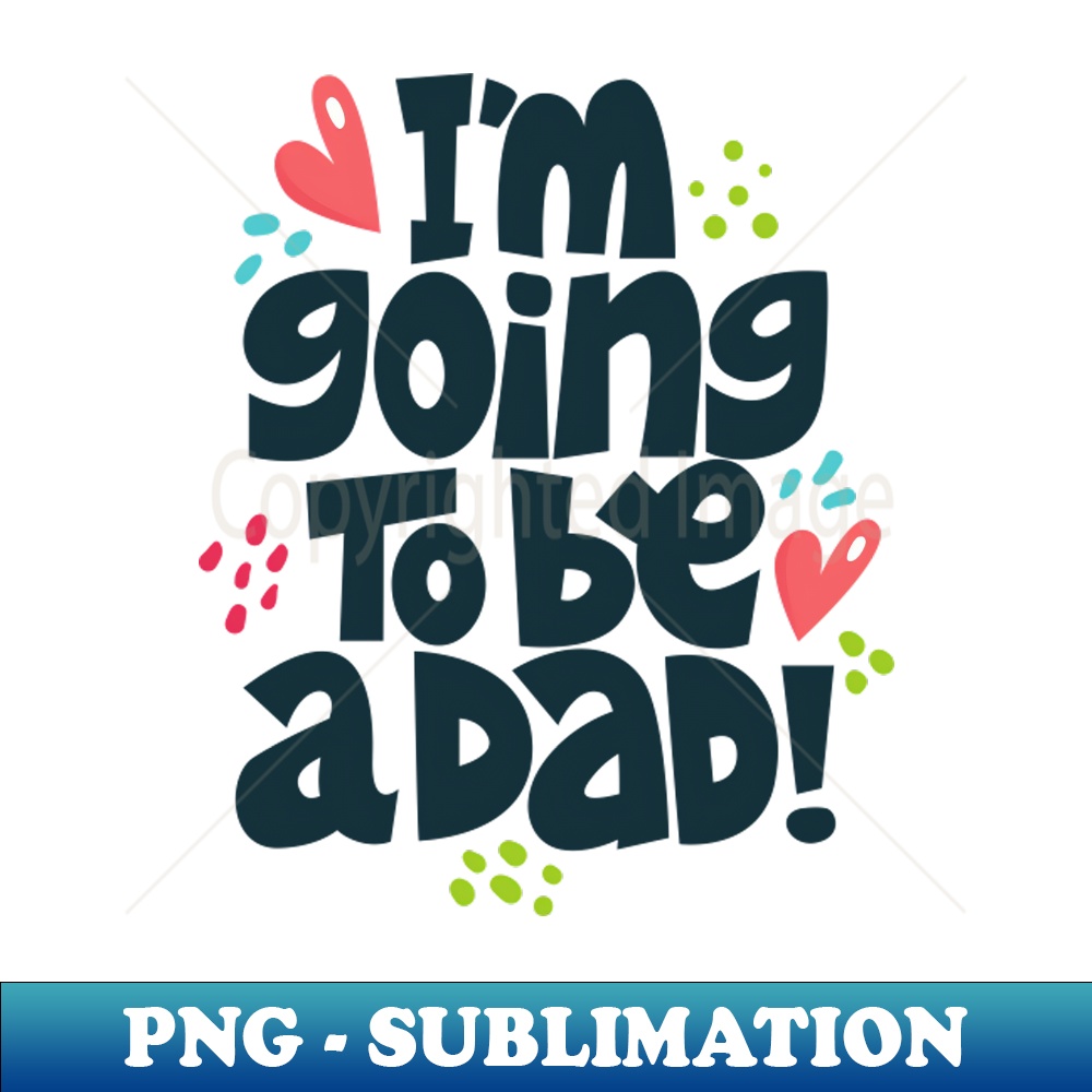 White and Blue Illustrated Dad - High-Resolution PNG Sublima - Inspire ...