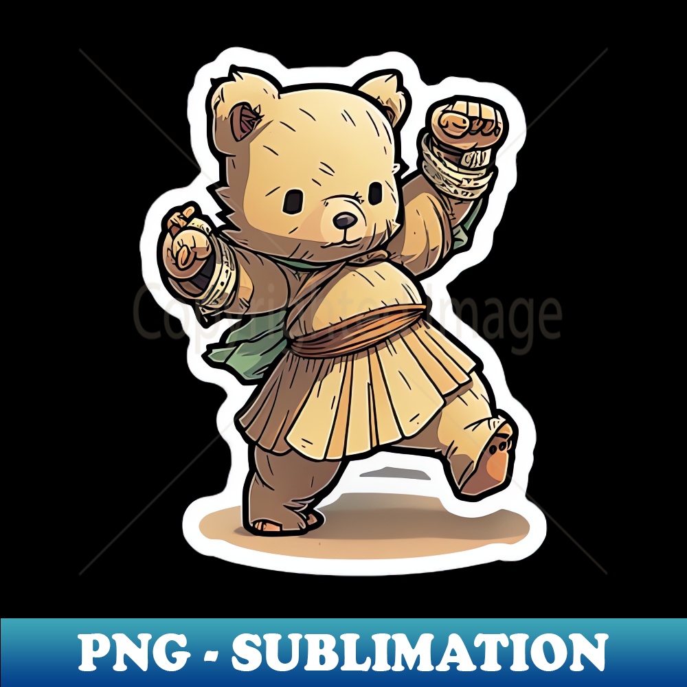 Dancing bear - PNG Transparent Sublimation Design - Defying - Inspire ...