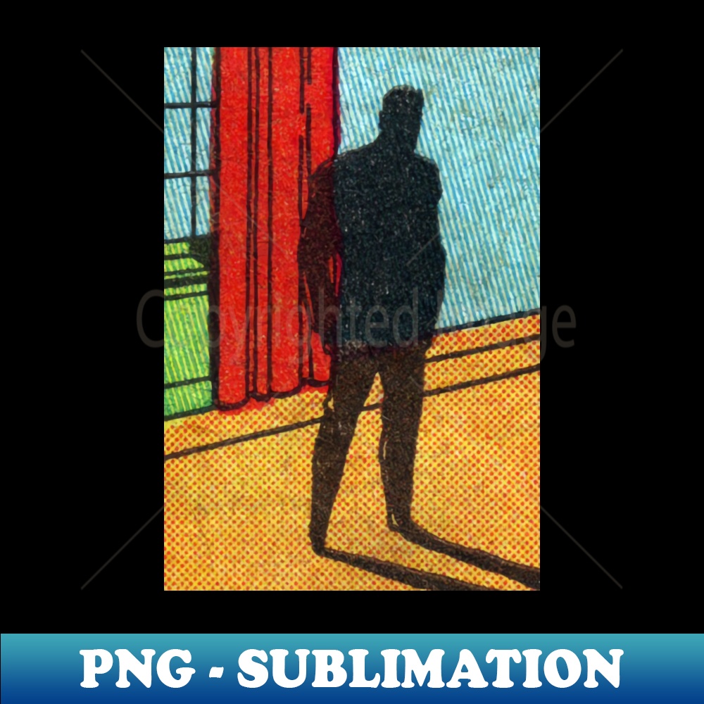 Shadow Man - High-Resolution PNG Sublimation File - Bold & | Inspire Uplift