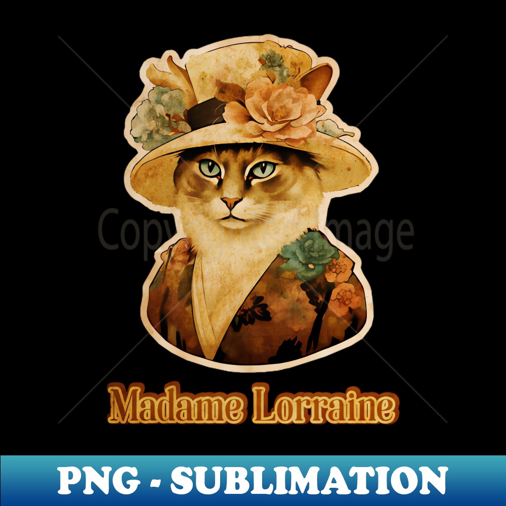 Madame Lorraine - Unique Sublimation PNG Download - Defying | Inspire ...