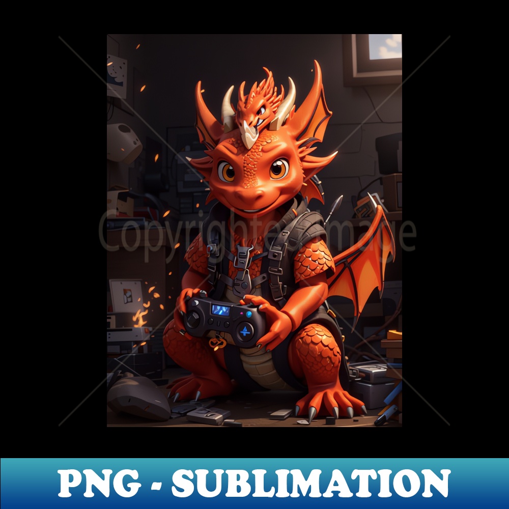 Gamer dragon - Creative Sublimation PNG Download - Revolutio | Inspire Uplift