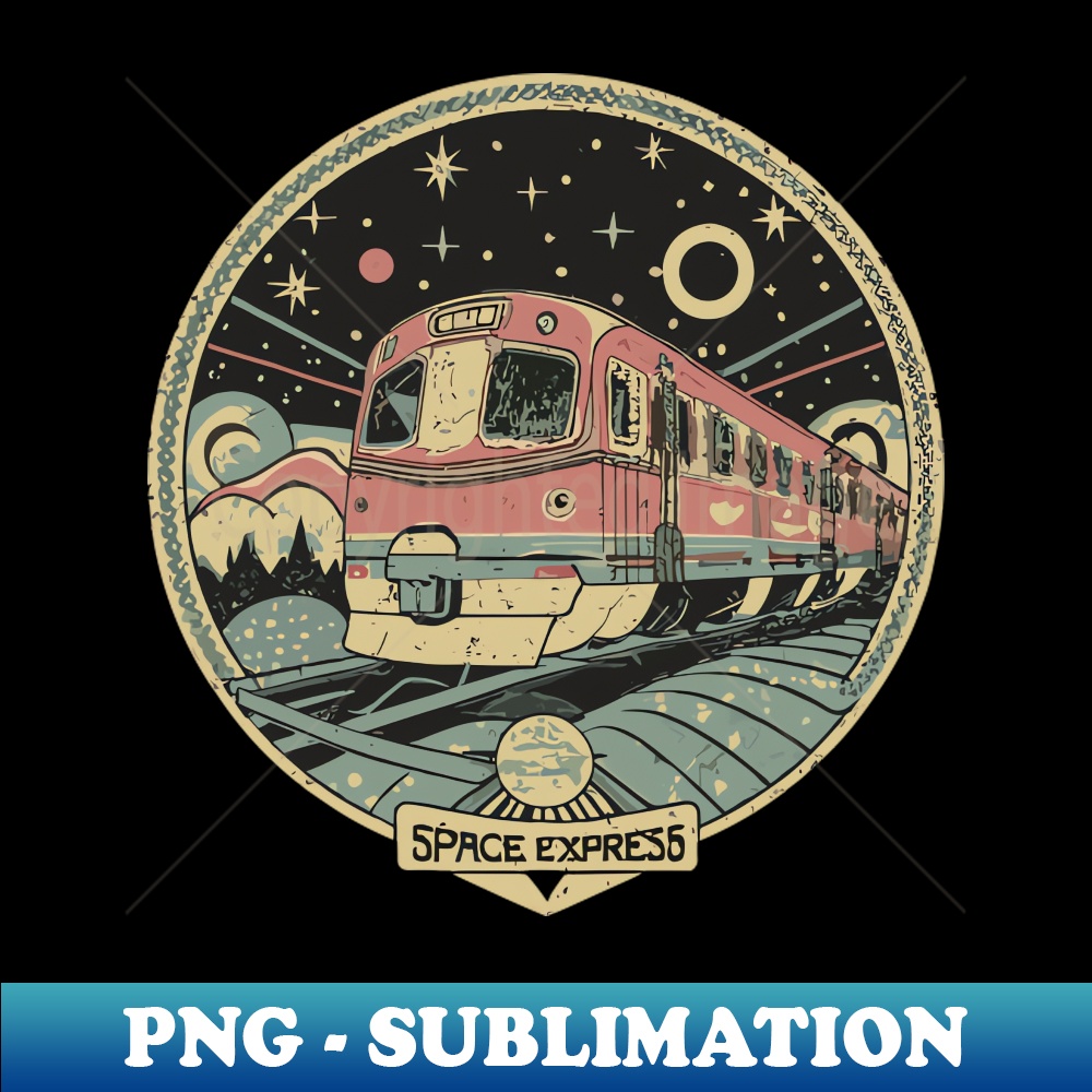 Space Express - Special Edition Sublimation PNG File - Perfe | Inspire ...