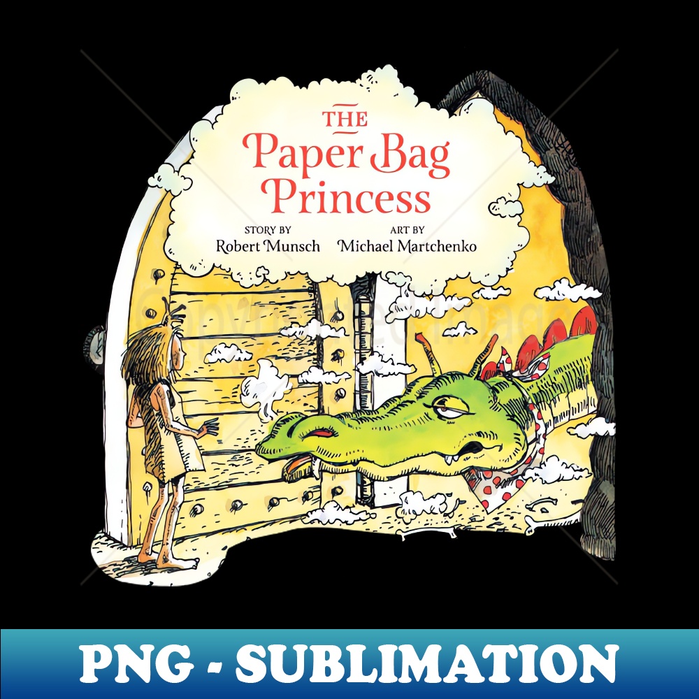 The Paper Bag Princess Classic Book Illustration - Sublimati | Inspire ...