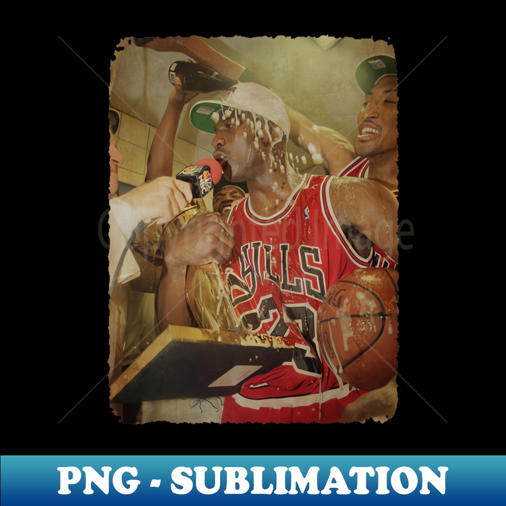 Michael Jordan and Scottie Pippen Interviewed After Celebrat | Inspire ...