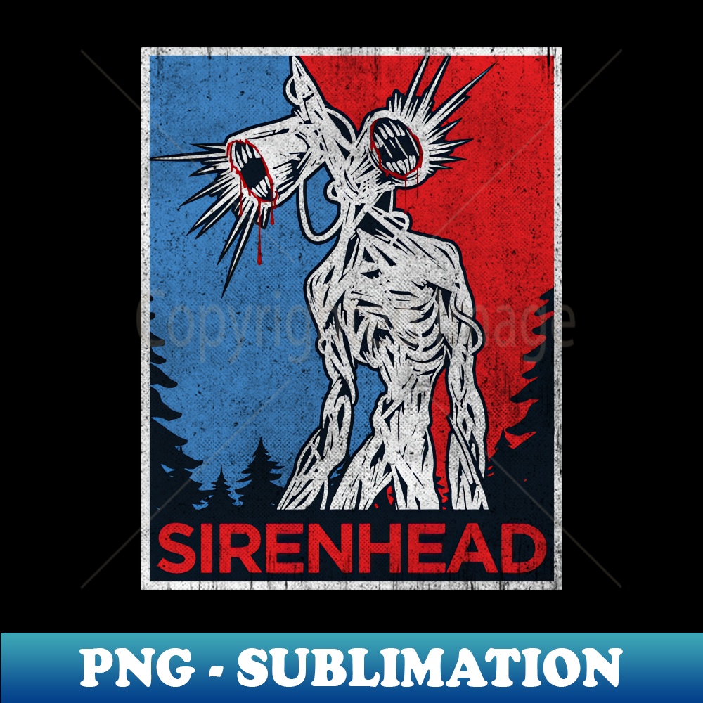 Scary Siren Head creature vintage meme character gifts - Sig | Inspire ...
