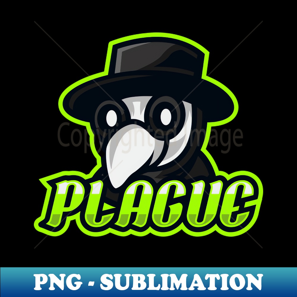 Cute Plague Doctor Mascot Logo - Decorative Sublimation PNG | Inspire ...