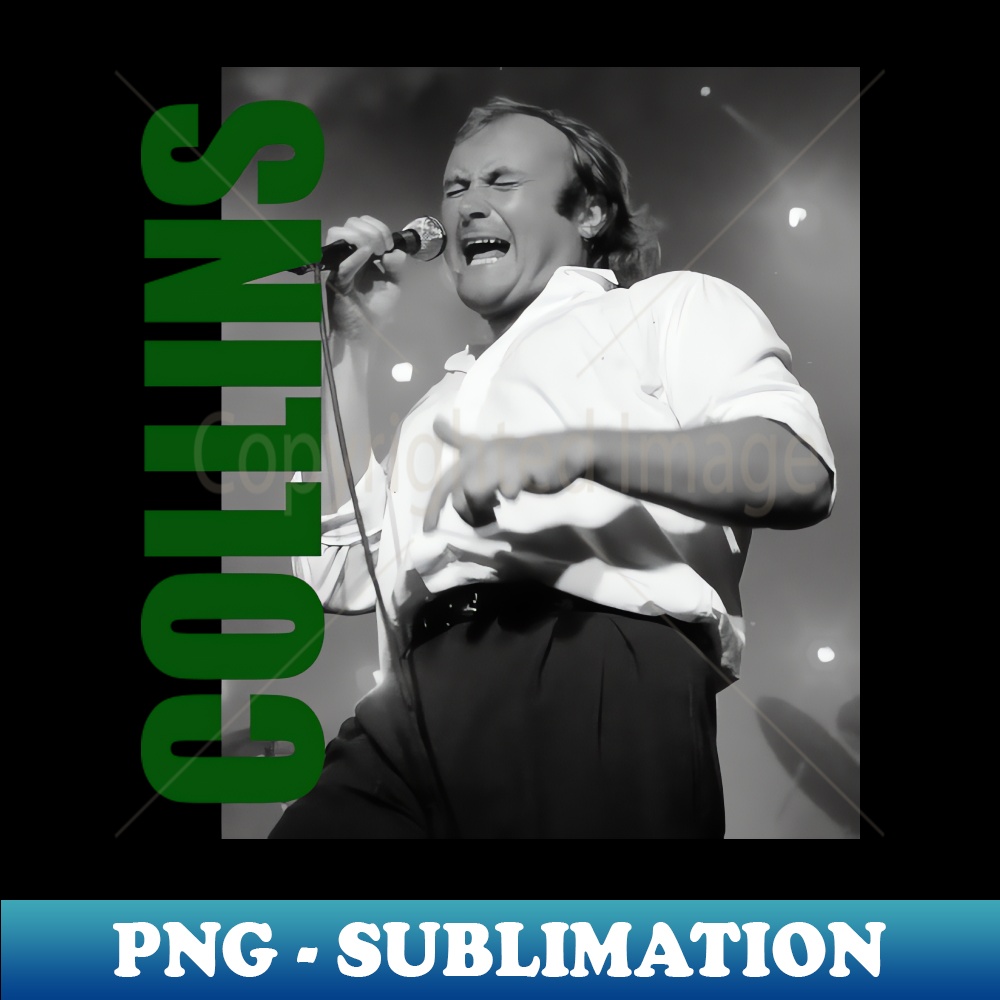 Phil Collins Phil Collins Retro Aesthetic Fan Art 90s - Pr | Inspire Uplift
