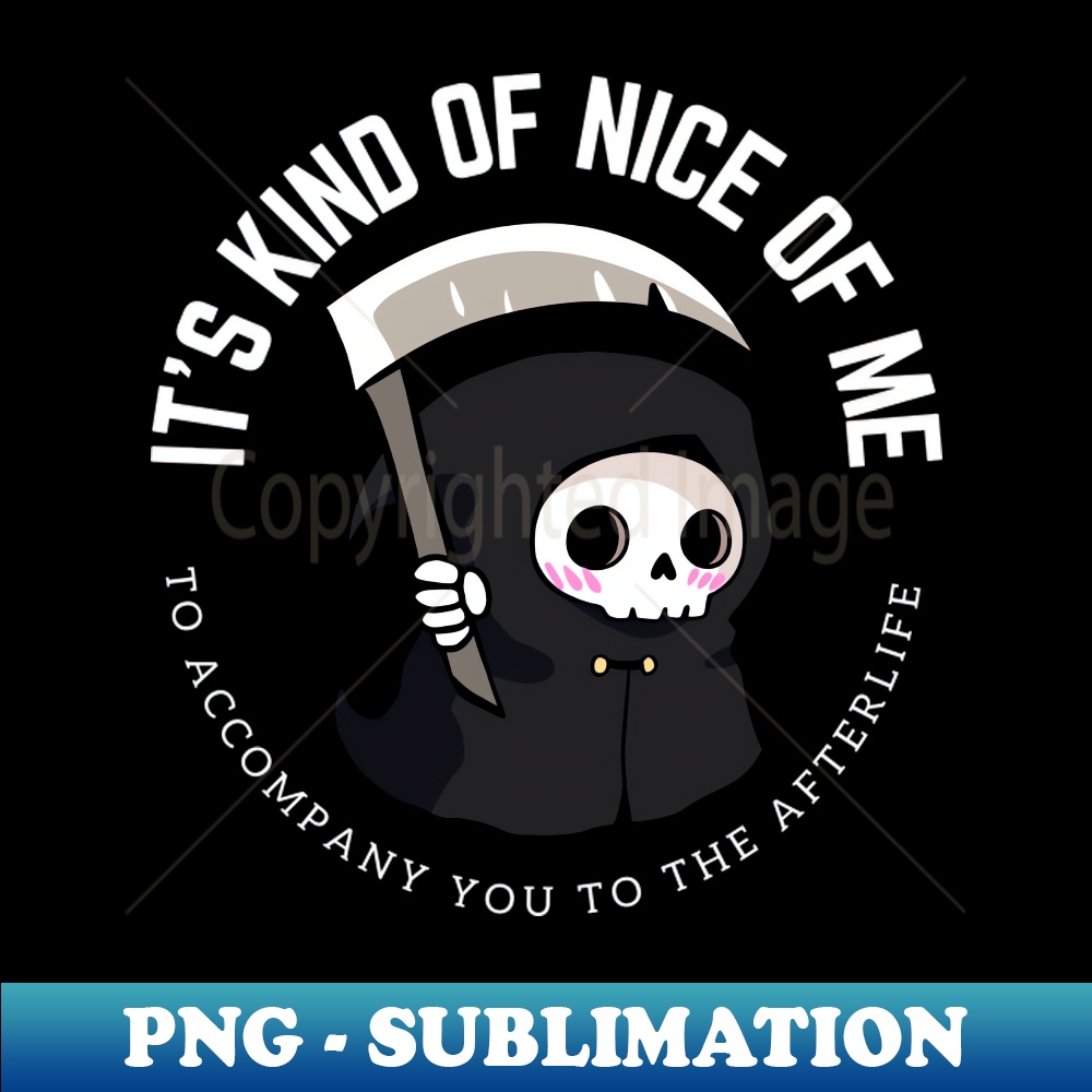A funny little grim reaper- It is kind of nice of me to acco | Inspire ...
