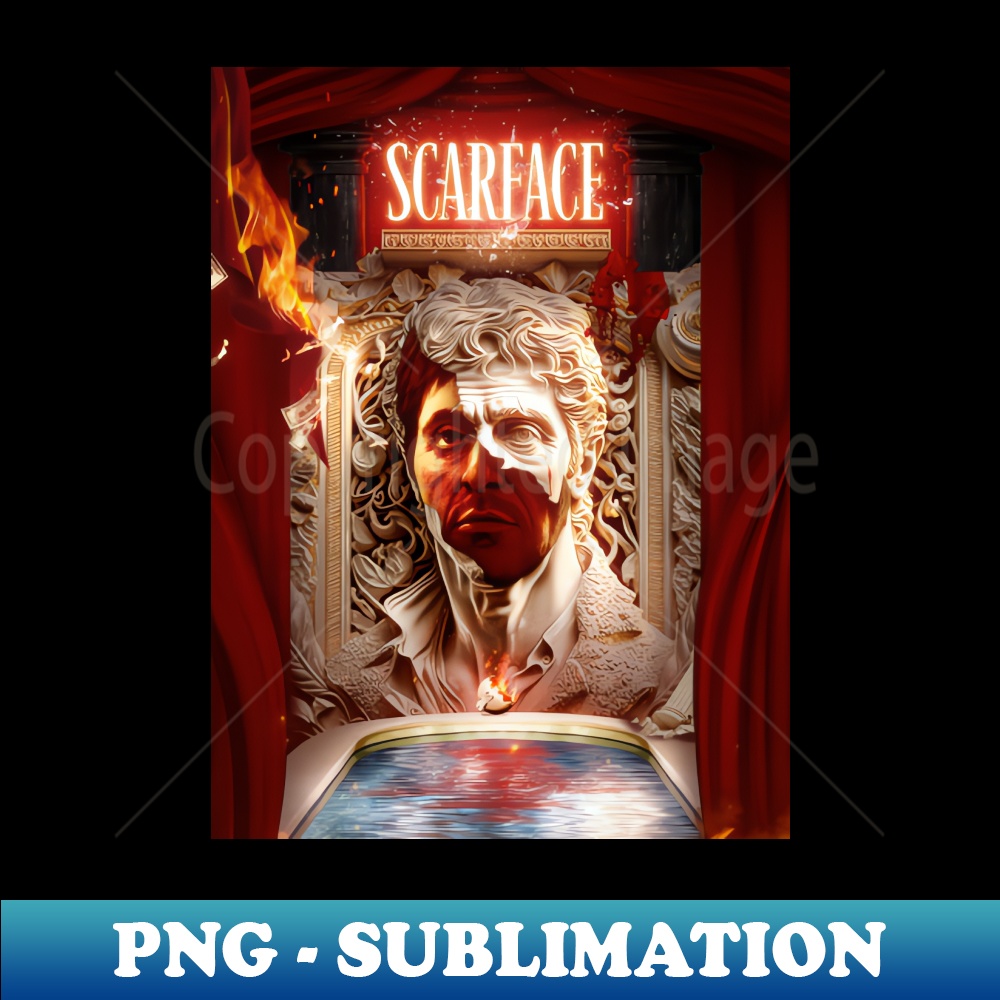 Tony Scar - Exclusive PNG Sublimation Download - Perfect for | Inspire ...