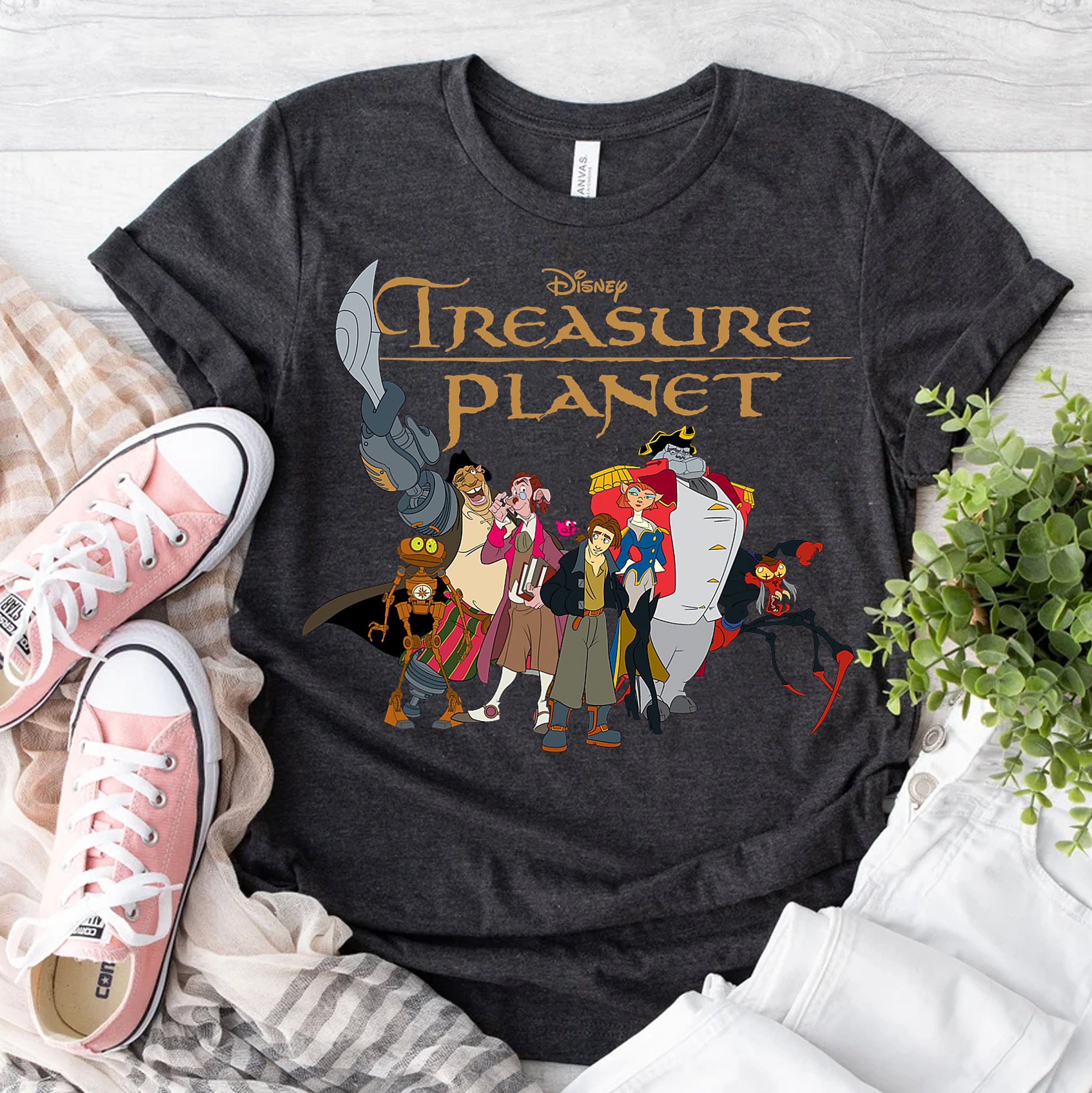 Disney Treasure Planet Logo and Characters TShirt, Magic Kin - Inspire ...