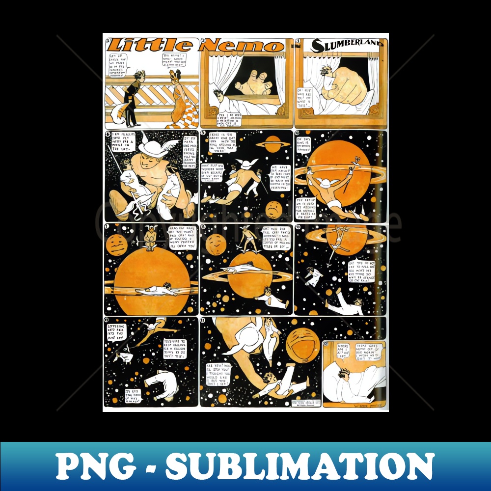 Little Nemo in Slumberland Full Page Comic Saturn and Mercur | Inspire ...