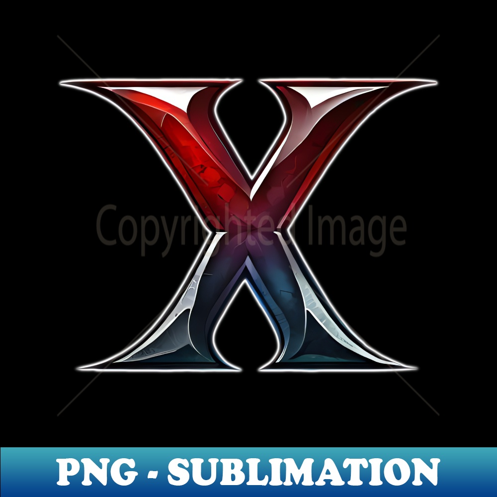 Letter-X - Aesthetic Sublimation Digital File - Stunning Sub | Inspire ...