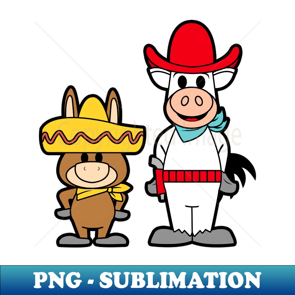 Quick Draw Mcgraw and Baba booey - PNG Sublimation Digital D | Inspire ...