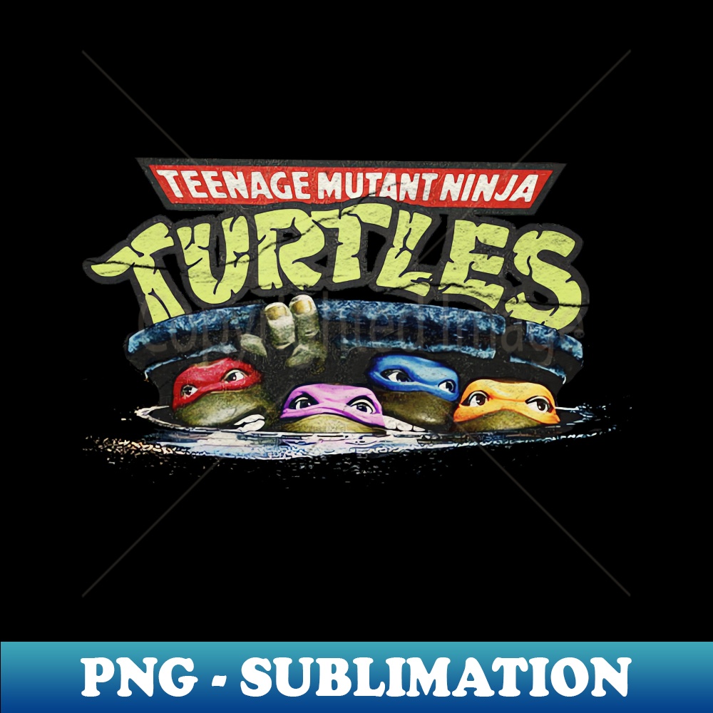 Teenage Mutant Ninja Turtles 1990 - Grunge - Premium Sublima | Inspire ...