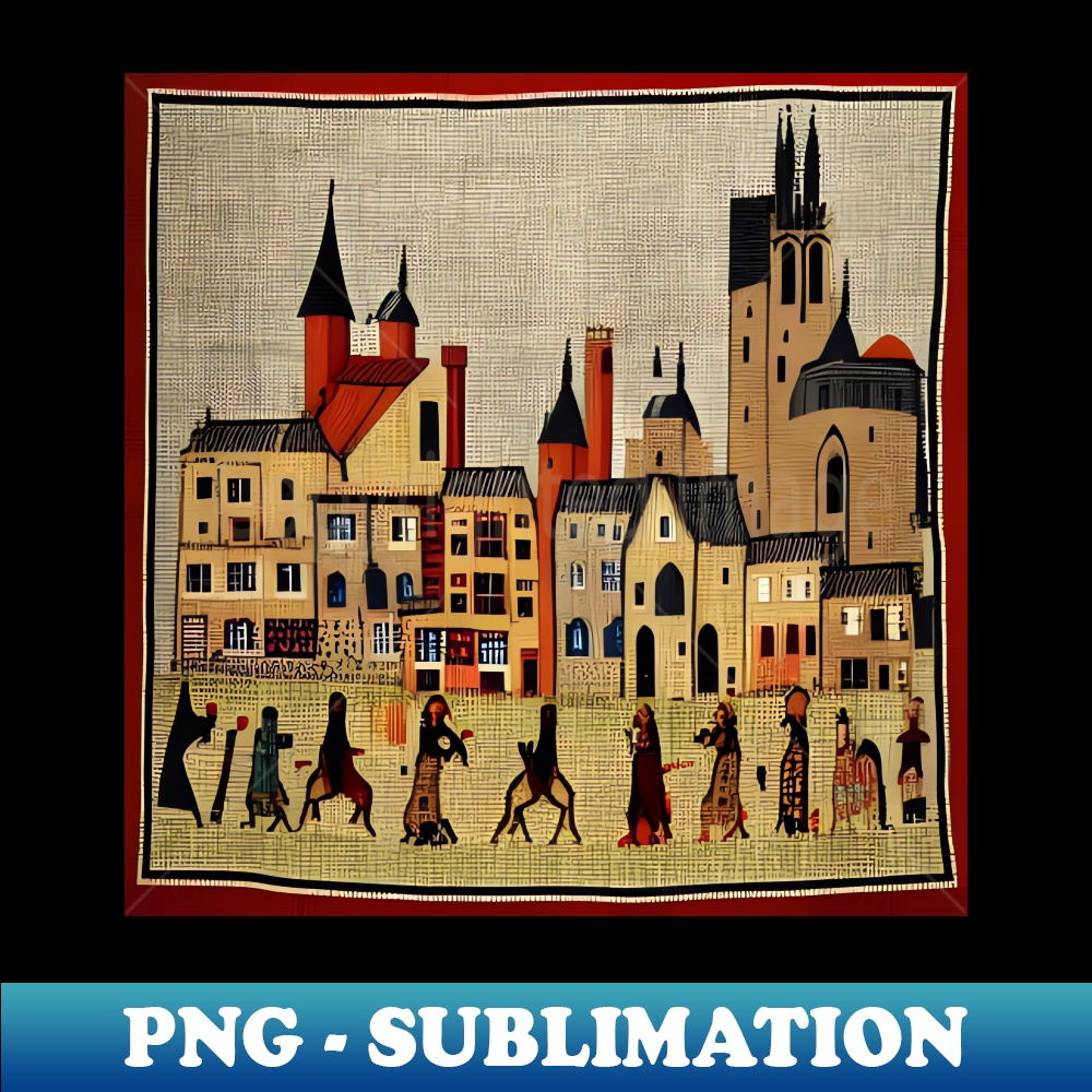 Medieval Tapestry - Modern Sublimation PNG File - Unlock Vib | Inspire ...