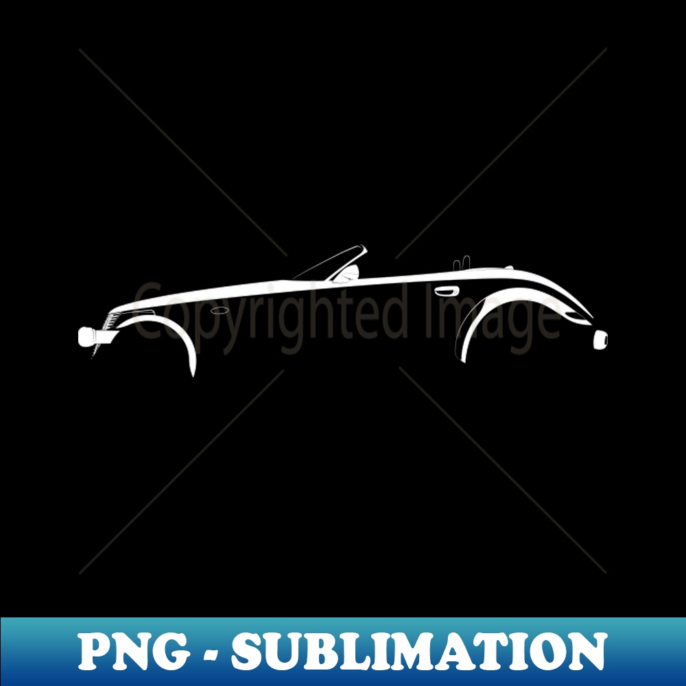 Plymouth Prowler Silhouette - PNG Transparent Sublimation De - Inspire ...