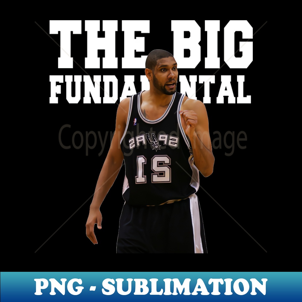 Tim Duncan The Big Fundamental Basketball Signature Vintage | Inspire ...
