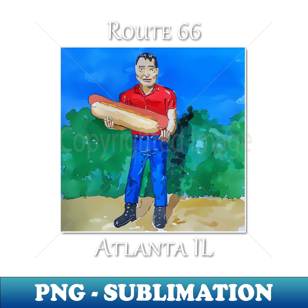 Hotdog man made from the iconic muffler men statues Seen al | Inspire ...