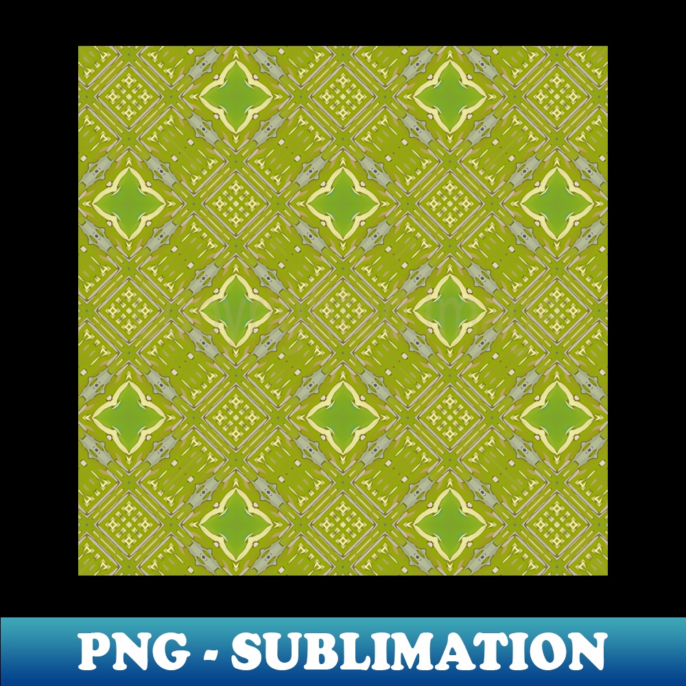 Pea Green Diamond Shaped Pattern on Dark Green Background - | Inspire ...